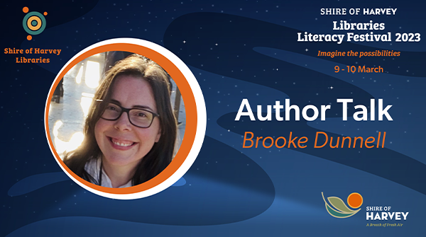Shire of Harvey - Brooke Dunnell - Australind Library Author Talk